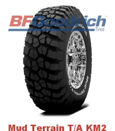 BFGOODRICH MUD TERRAIN T/A KM2 LT255/75 R17 111/108Q 6PR - 2557517 - Neumafast