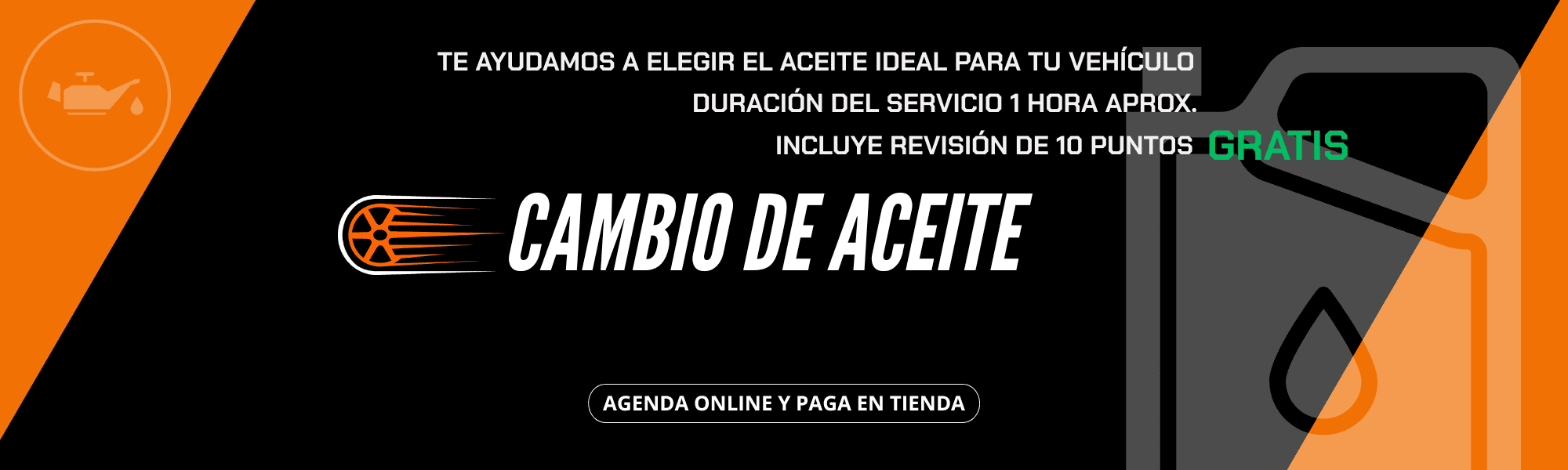 Cambio de aceite - Neumafast